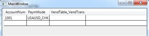 10 minute ax 2012 app wpf