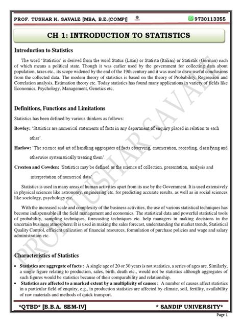 chapter1 introduction to statistics pdf pdf census statistics