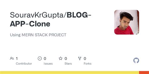 Github Souravkrgupta Blog App Clone Using Mern Stack Project