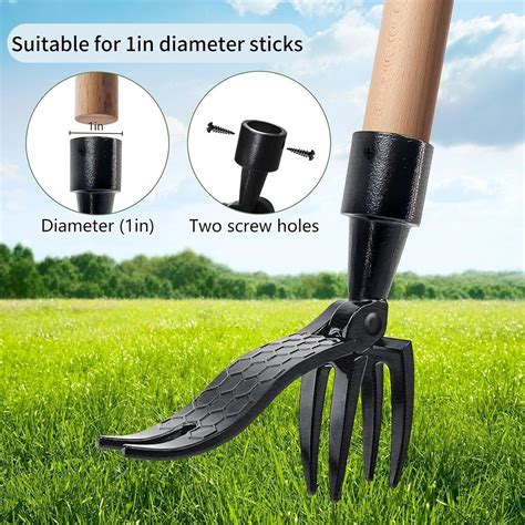 Weeder Puller Stand Up Weed Tool Handle Claw Garden Outdoor Root
