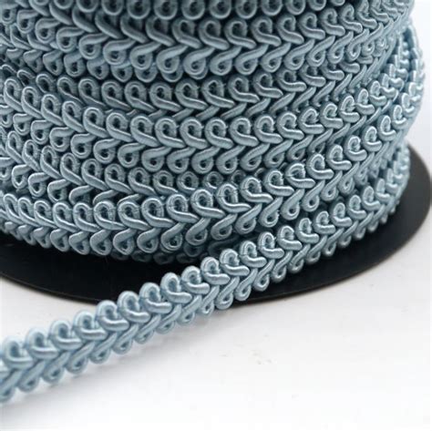 Gimp Braid In Feather Design 12mm 9893 Feather Design Metallic