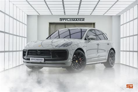 Pf필름 포르쉐 마칸 Gts 신차 도어전체 생활보호 썬팅 시공 스타일매니아