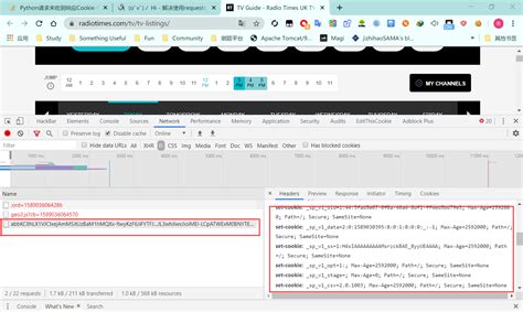 Python Requests Not Returning Cookies Stack Overflow