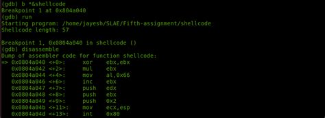 Analyzing Shellcode 1 Reverse Engineering For Fun And Profit