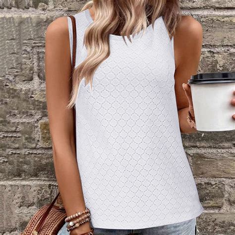 Snksdgm Female Black Tank Top Woman Dressy Long Ribbed Tank Tops For
