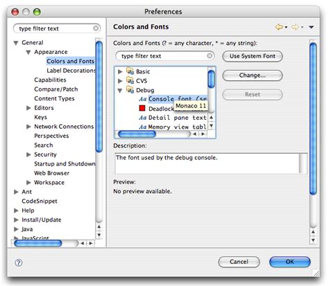Eclipse Tips Prakash G R Adding Color And Font Preferences
