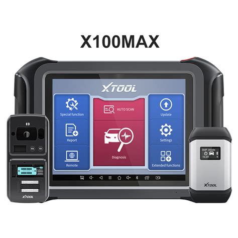 Xtool X Max X PAD IMMO Key Programmer With ECU Coding Diagnosis Active Test Reset