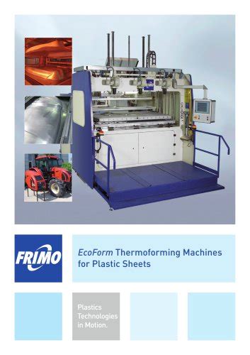 Ecoform Thermoforming Machines Frimo Group Gmbh Pdf Catalogs
