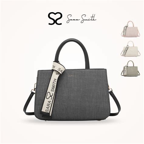Sara Smith Ladies Top Handle Sling Bag Multi Color Scr 5503 Shopee Malaysia