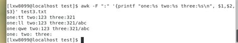 Linux Awk常用命令awk F Print 2 3 Testtxt Csdn博客 Linux Awk常用命令awk F Print 2 3 Testtxt Csdn博客