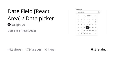 21st dev discover share and craft ui components