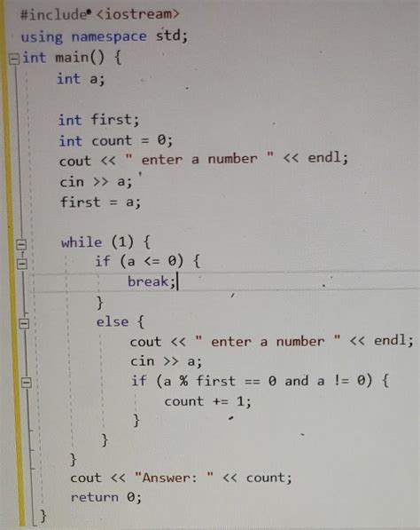 Solved Include Using Namespace Std Bint Main Int A