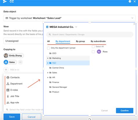 Node Cc And Send Internal Notification Hap