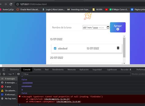 Js En La Web Almacenando Datos En El Navegador Alura Latam Cursos Online De Tecnologia