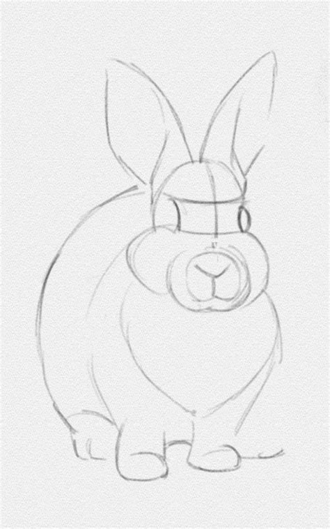Как нарисовать зайца поэтапно карандашом легко и красиво