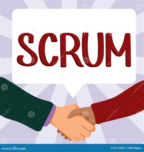 Inspiration Showing Sign Scrum Business Idea Handwriting As Distinct From Print Written