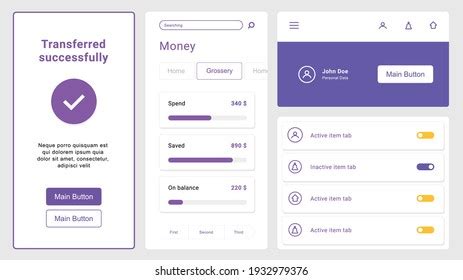 Ui Kit Images Stock Photos Vectors Shutterstock