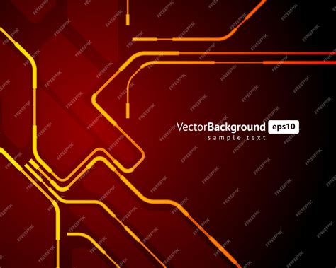 Premium Vector Dark Microcircuit Chip Structure Cyberspace Connection