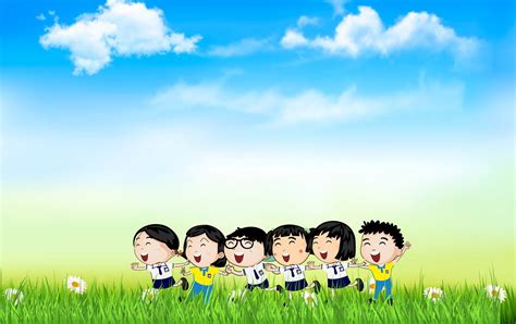 Download Template Ppt Anak Sekolah - Free Power Point Template PPT Template
