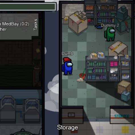 Storage Among Us Game Setup Among Us Reactor Room Among Us Ship Layout