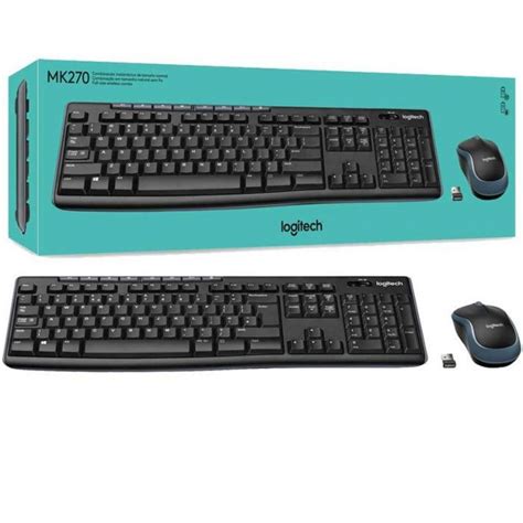 Ensemble Clavier Et Souris LOGITECH MK Noir