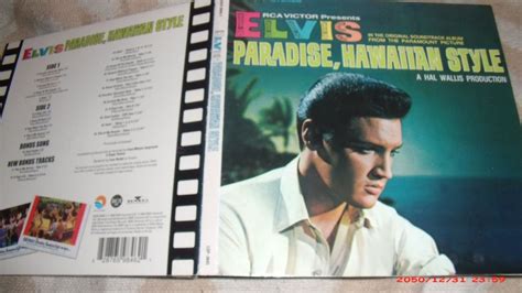 Elvis Ftd Paradise Hawaiian Style Session Out Of Print In Bayern