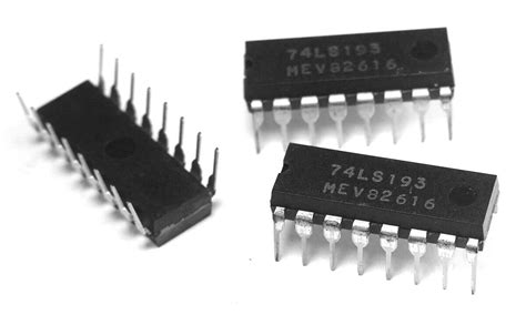 74ls193 sn74ls193n 4 bit up down counters 74ls193 ic 2 pieces
