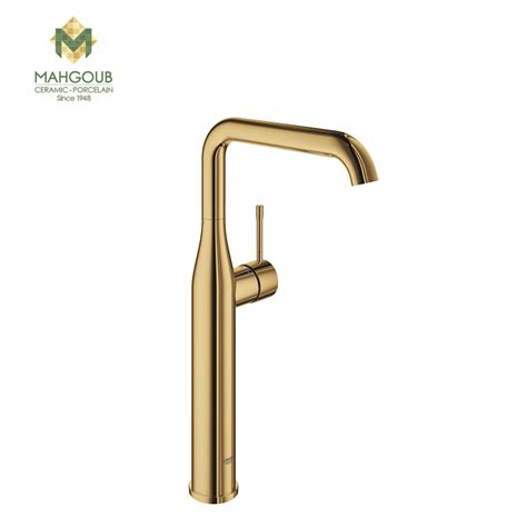 خلاط حوض جروهي نيو ايسنس عالي ذهبي محجوب للسيراميك والبورسلين