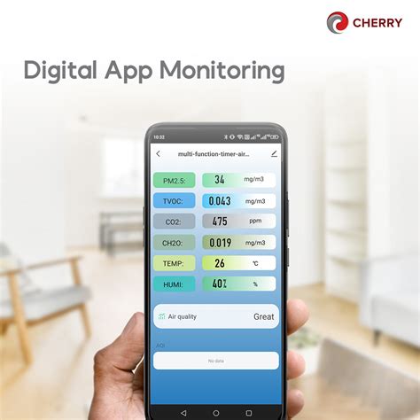 Cherry Smart Air Quality Sensor Cherry Shop Cherry Smart Air Quality Sensor Cherry Shop