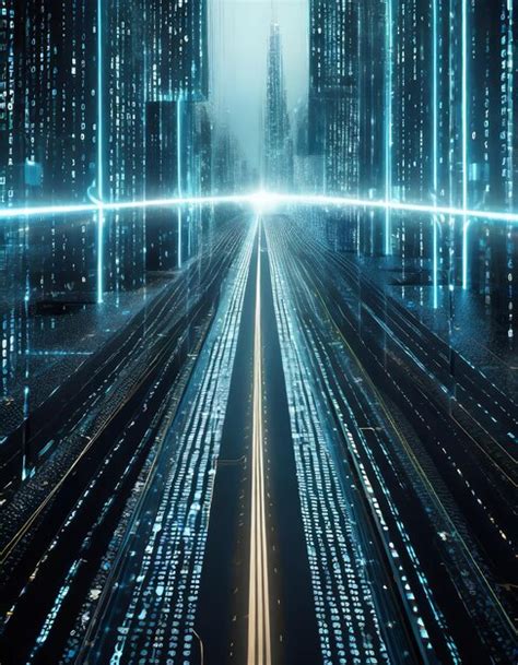 Premium Ai Image 3d Rendering Of Abstract Highway Path Through