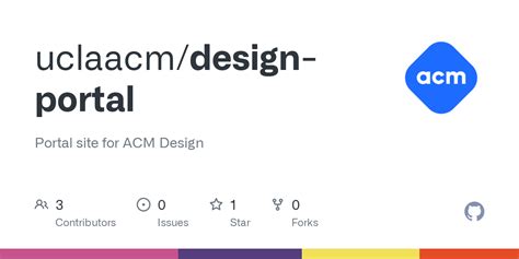 github uclaacm design portal portal site for acm design