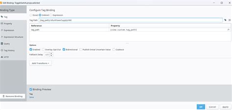 Dynamic Bidirectional Property Binding Ignition Inductive Automation Forum
