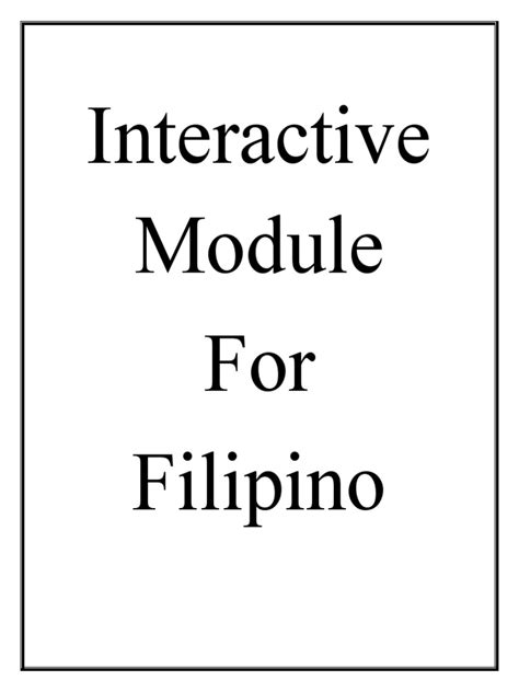 Filipino Akademik Slm And Sla Week 1 Pdf