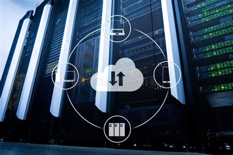 CLoud Server And Computing Data Storage And Processing Internet And