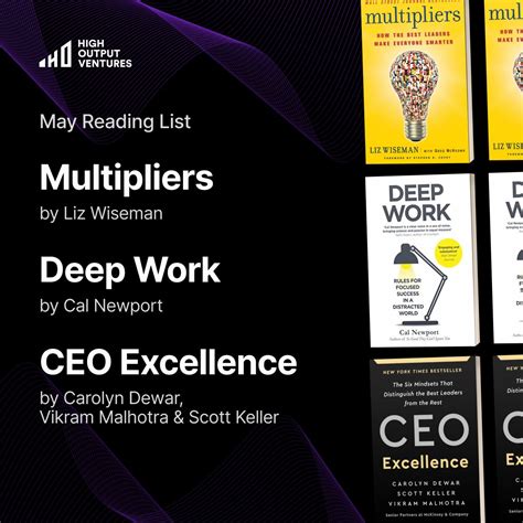 high output ventures on linkedin may readinglist hov
