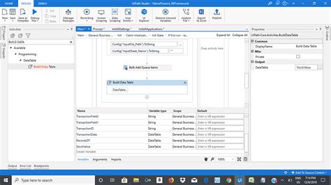 How To Access The Variable Created In Init From Process Transaction