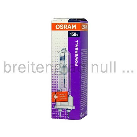 Osram Powerball HCI-T 35 50 70 150 Watt WDL NDL Daylight 942 830 930 G8 ...