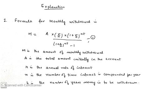 Solved Hello Can You Please Help Me Understand The Formulas To The Follow Questions Thank