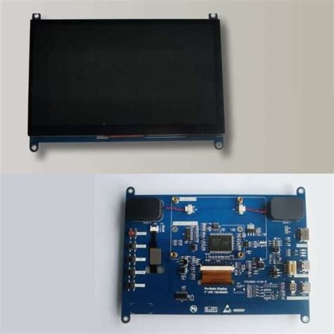 7 inch raspberry pi screen and display with touch 1024x600
