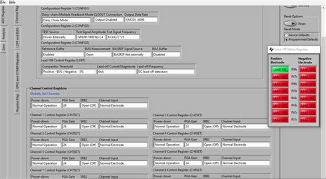 RE ADS1299EEGFE PDK How To Set Up ADS1299EEGFE PDK Step By Step For Simple EEG Test Data