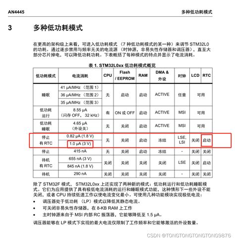 Stm32l051低功耗测试 Csdn博客