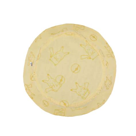 Pikachu Flocked Pokemon Bucket Hat Collectors Outpost