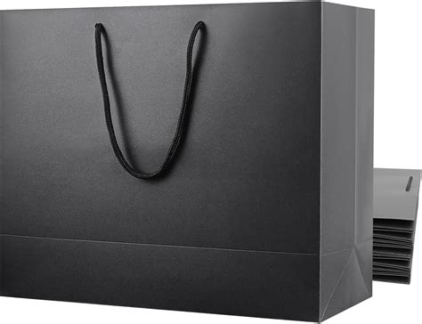 Xloey Large Black T Bags 6pcs 17x5 5x12 6 Black T