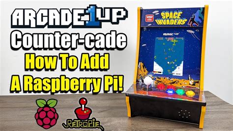 add a raspberry pi to the arcade1up counter cade youtube