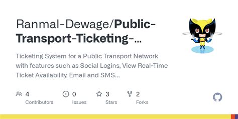 Github Ranmal Dewage Public Transport Ticketing System Ticketing System For A Public