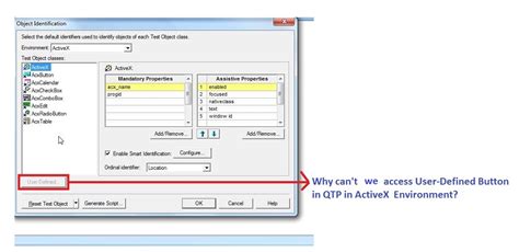 Functional Testing Why Is The User Defined Button For Activex