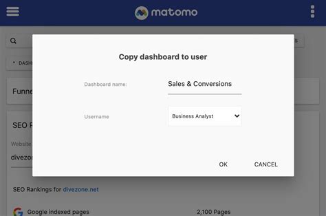 Create Dashboards And Customise Widgets And Layout Faq Dashboards Matomo Analytics Platform