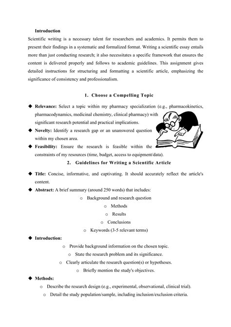 Pdf How To Write A Scientific Article