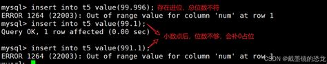 【mysql】数据类型mysql Decimal Csdn博客