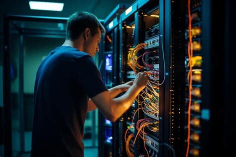 Developer Identifying Server Issues Premium Ai Generated Image